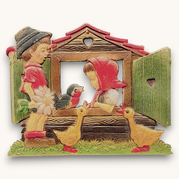 Toys | Vintage German Embossed Cardboard Die Cut Folk Art 625x525 ...